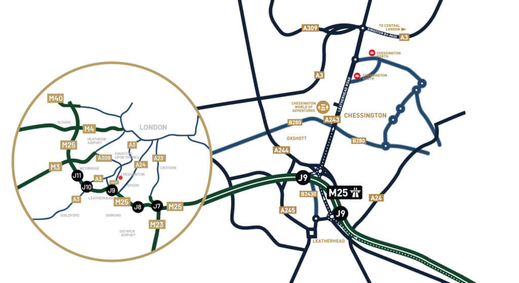 We're in the heart of South West London - Barwell Business Park